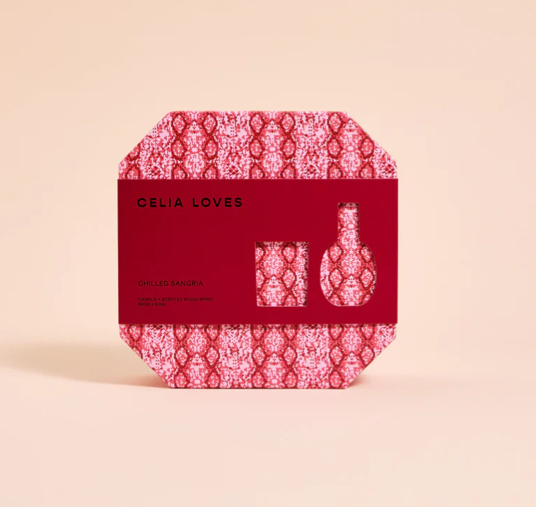 Duo Set Chilled Sangria Candle & Room Spray
